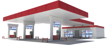 DIGITAL SIGNAGE SOLUTIONS FOR GAS STATIONS